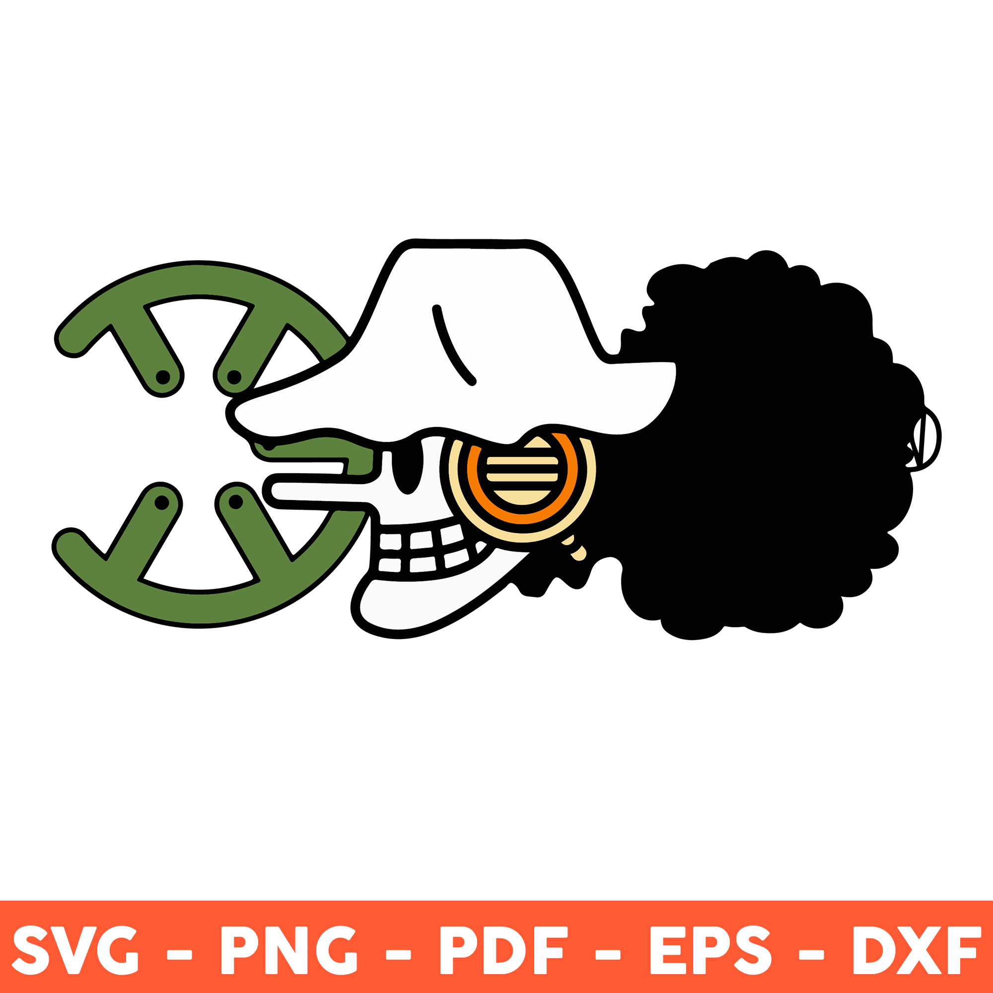 One Piece Jolly Roger Svg, One Piece Svg, Jolly Roger Svg, A | Inspire ...