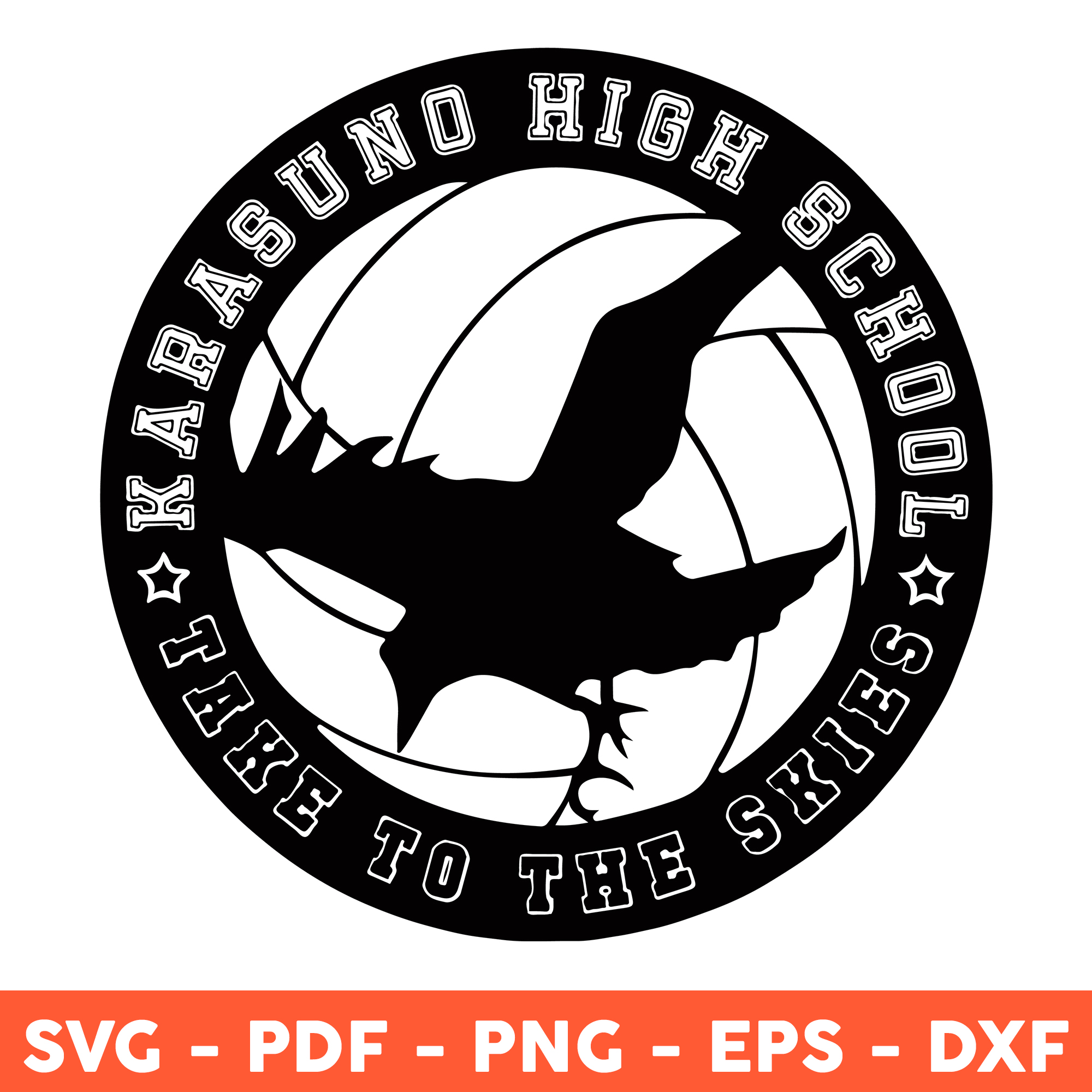 Karasuno Middle Blocker Svg, Hakiyuu Svg, Volleyball Cartoon | Inspire ...