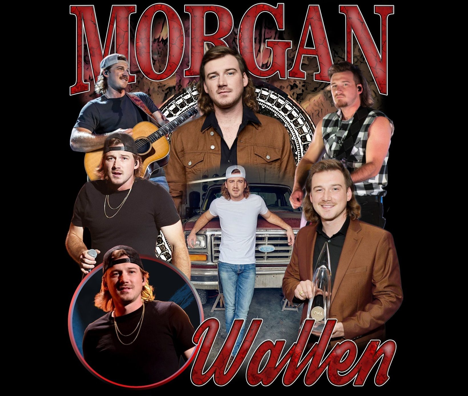 Morgan Wallen PNG File Design File 4500x5100 pixel PNG, read | Inspire ...