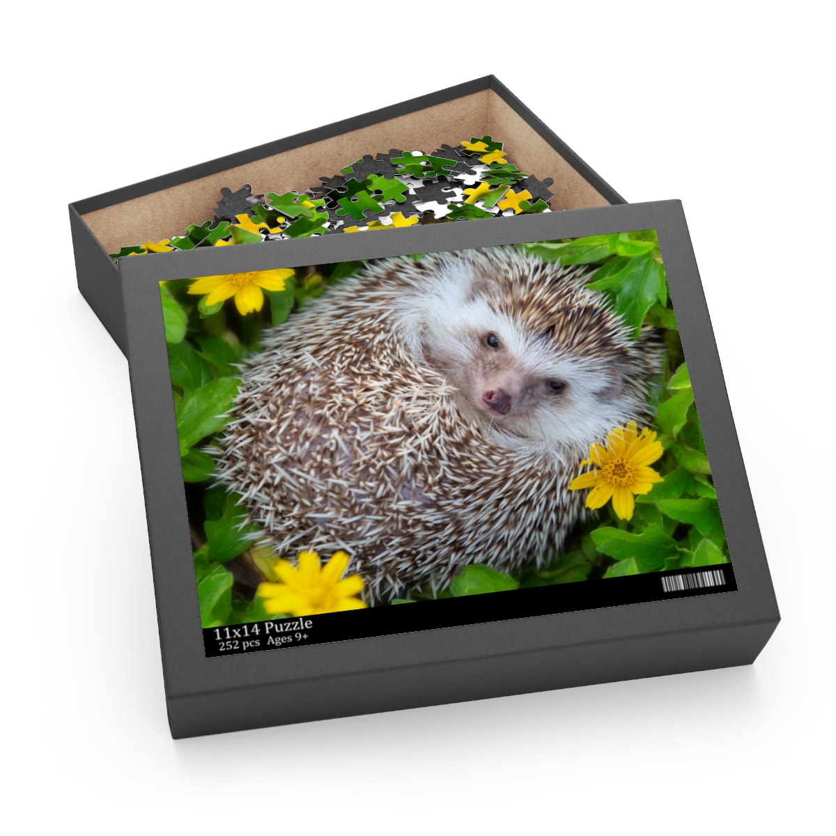 Custom Hedgehog Puzzle, Nature Puzzle, Family Puzzle | Inspire Uplift
