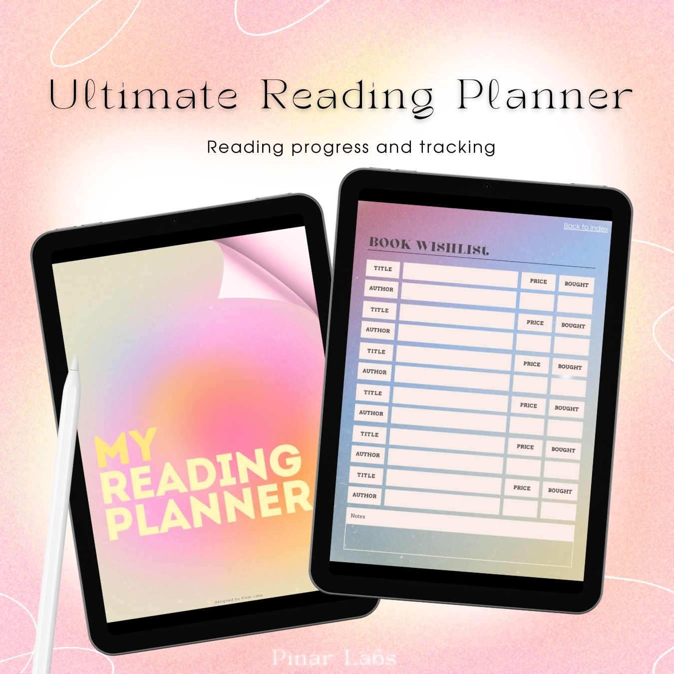 My Reading Planner | Inspire Uplift