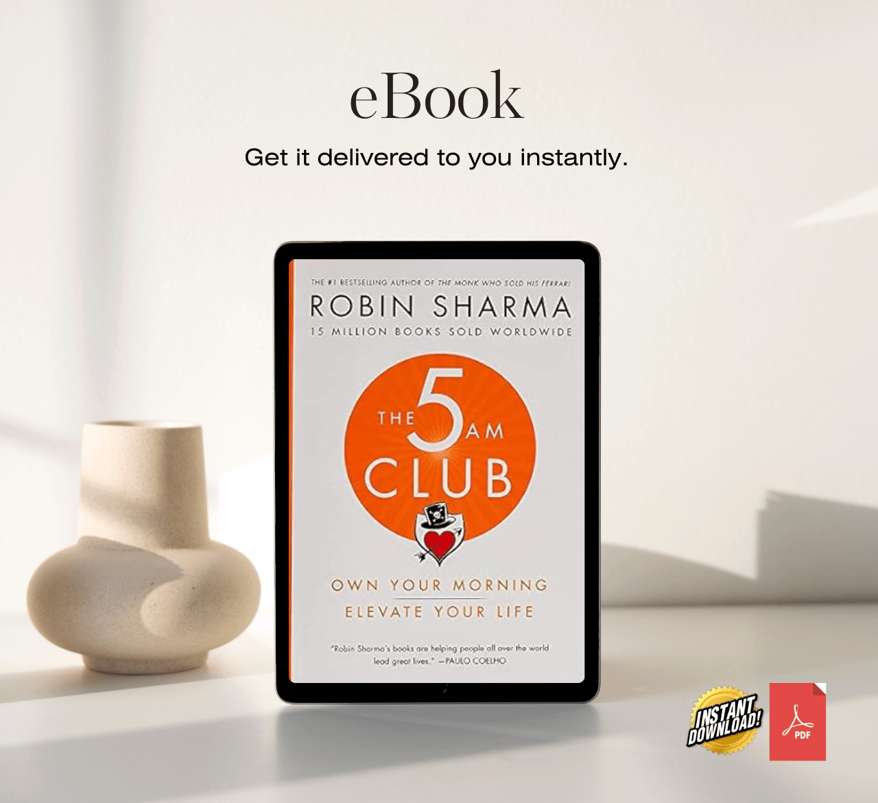 The 5 AM Club Own Your Morning Elevate Your Life by Robin Sh | Inspire Uplift