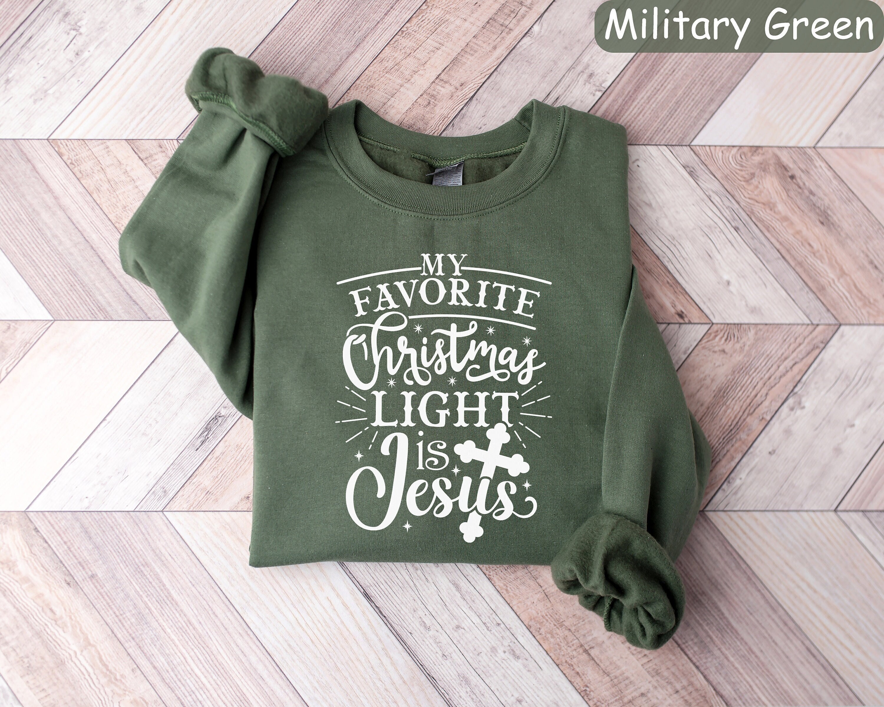 My Favorite Christmas Light is Jesus, Bible Verse Christmas | Inspire ...