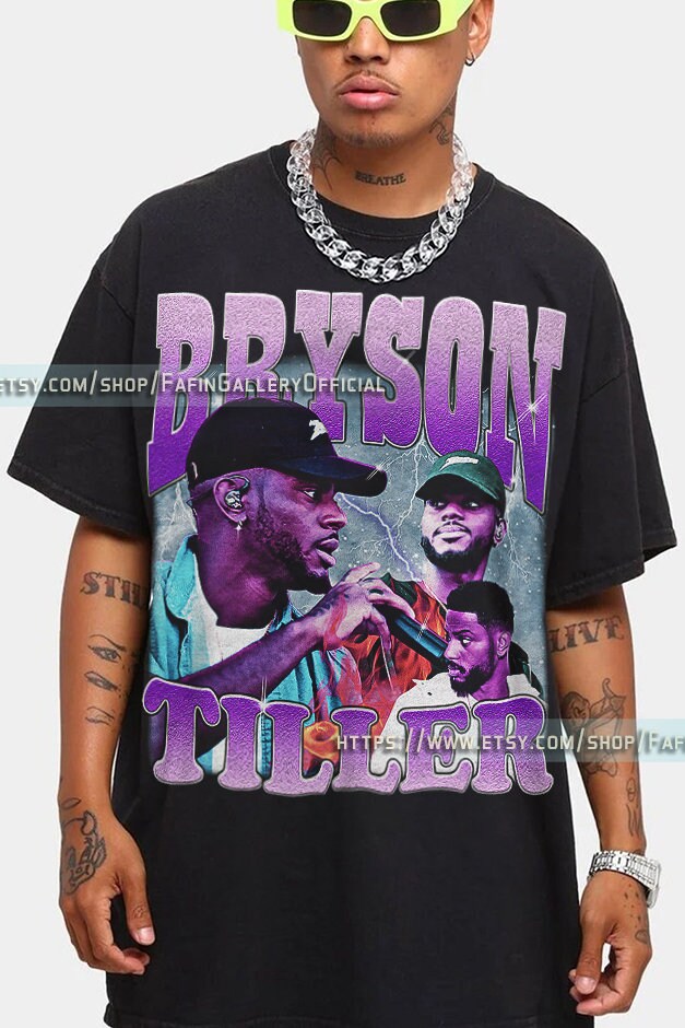 BRYSON TILLER Retro 90s Style Shirt, Bryson Tiller Tshirt, R | Inspire ...