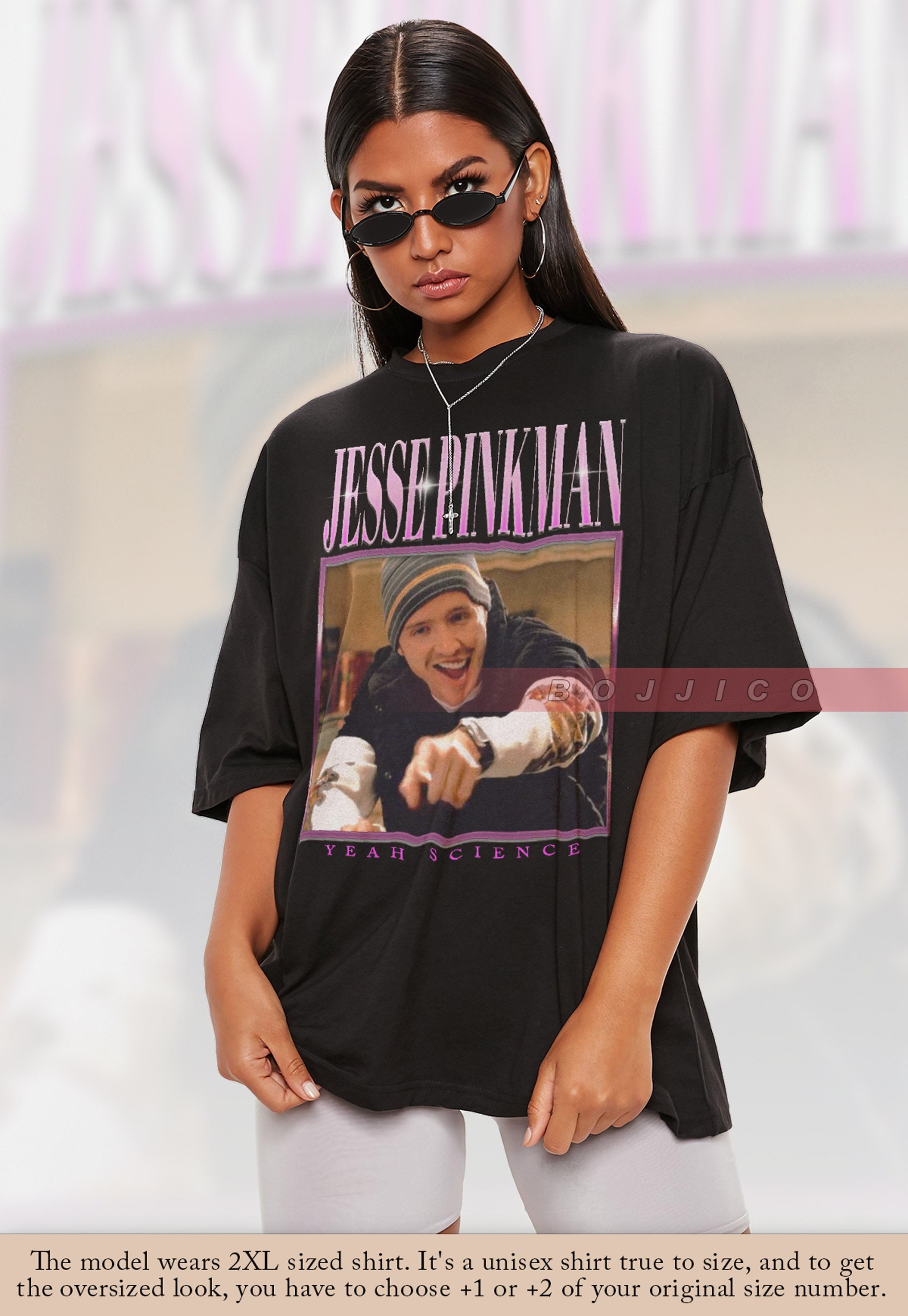 RETRO JESSE PINKMAN Yeah Science Shirt Vintage Jesse Pinkma | Inspire ...