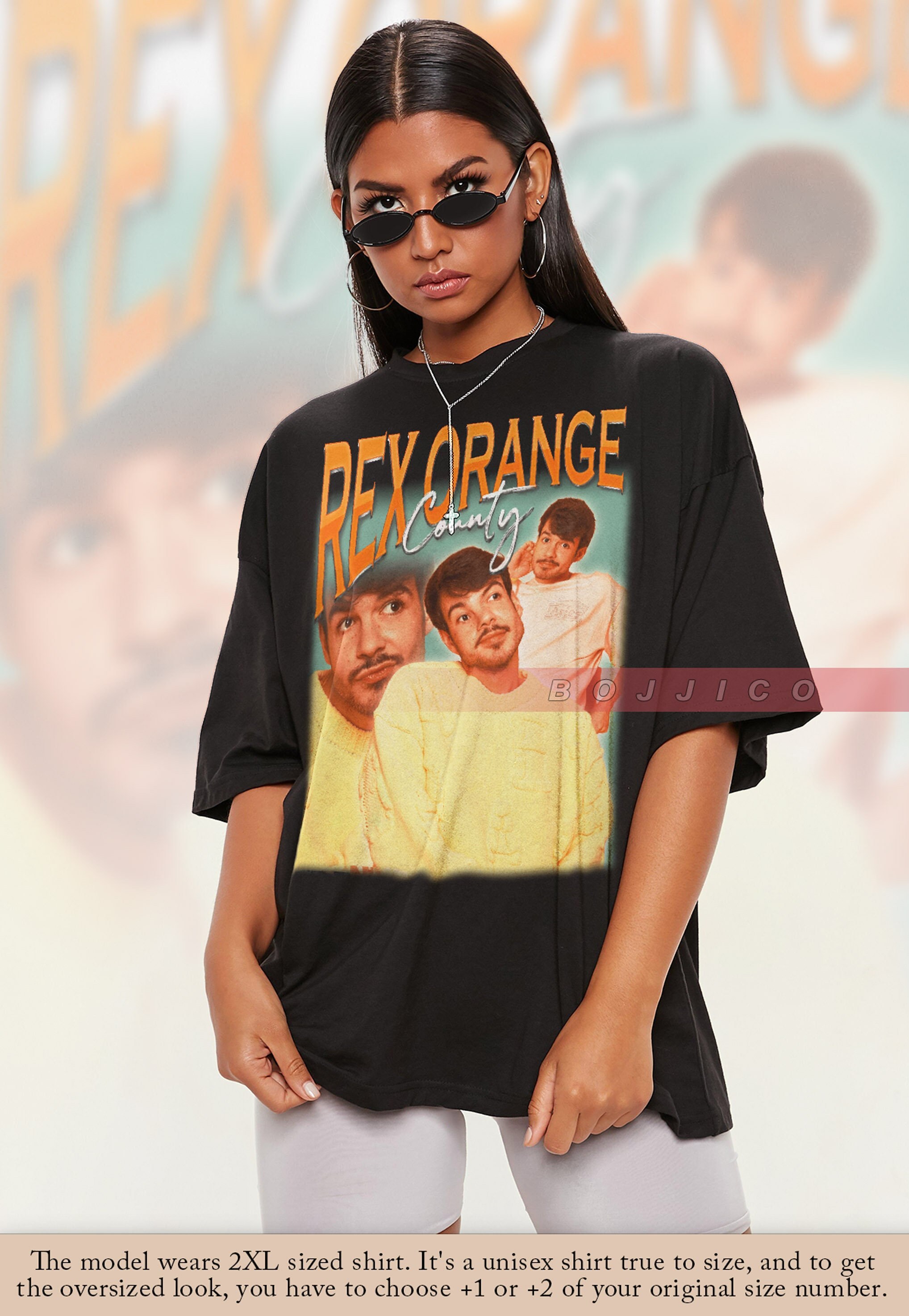 Retro REX ORANGE COUNTY Shirt, Rex Orange Merch, Rex Orange | Inspire ...