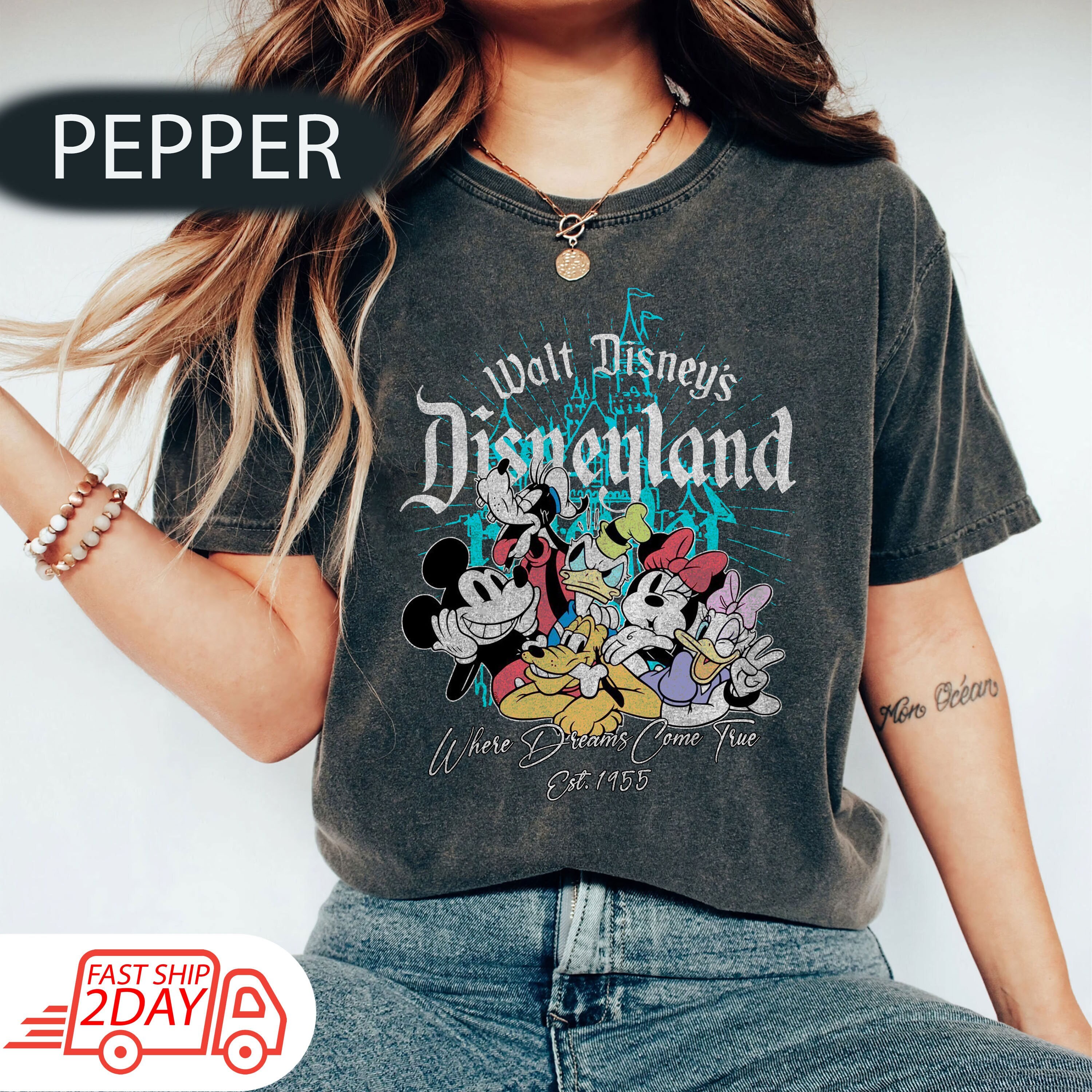 Vintage Walt Disneys Disneyland Est 1955 Where Dreams Come T | Inspire ...