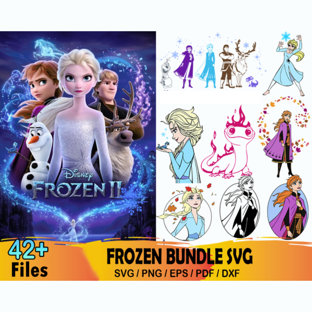 Frozen SVG, Frozen PNG, Frozen Logo, Frozen Clipart, Elsa PN | Inspire ...