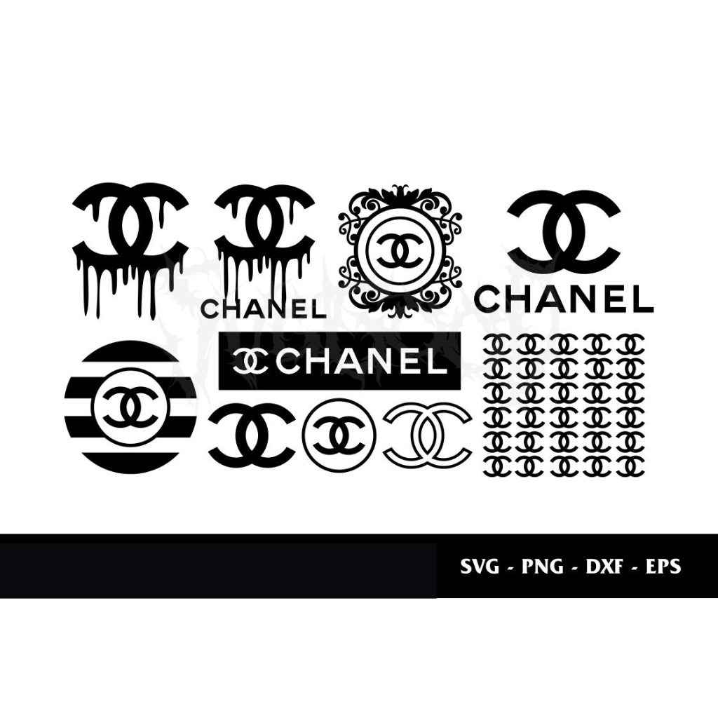 Chanel Dripping Logo SVG, Chanel Logo, Chanel Symbol, Coco C - Inspire ...