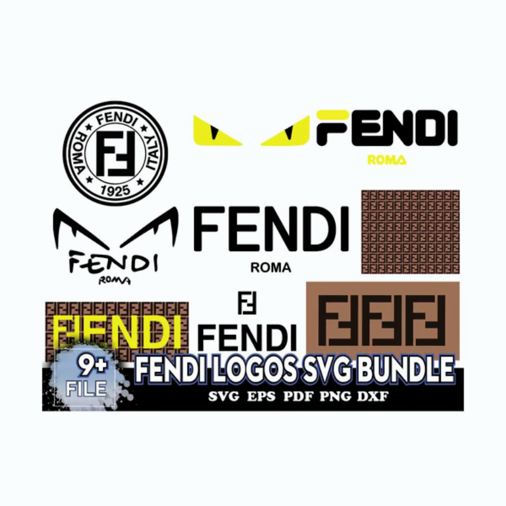 Fendi Bundle Svg, Fendi Svg, Fendi Logo Svg, Fendi Vector | Inspire Uplift