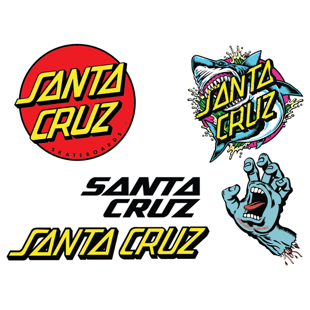 Santa Cruz Logos Svg Bundle, Trending Svg, Santa | Inspire Uplift