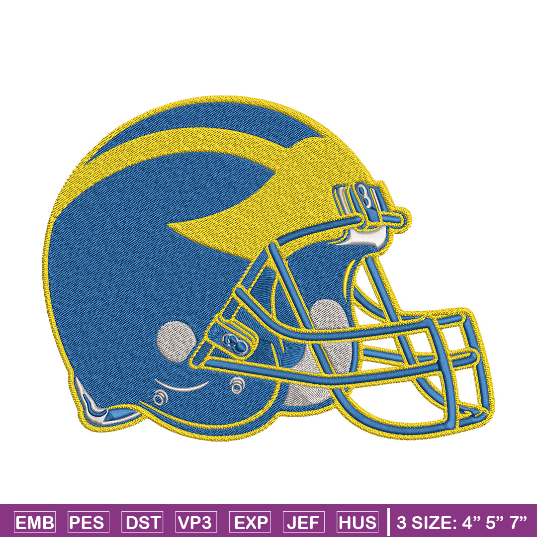 Delaware Blue Hens Helmet embroidery design, NCAA embroidery | Inspire ...