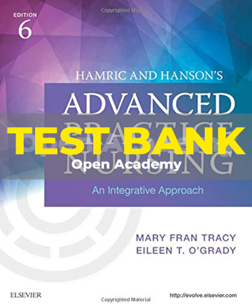 Test Bank for Hamric and Hanson's Advanced Practice Nursing | Inspire ...