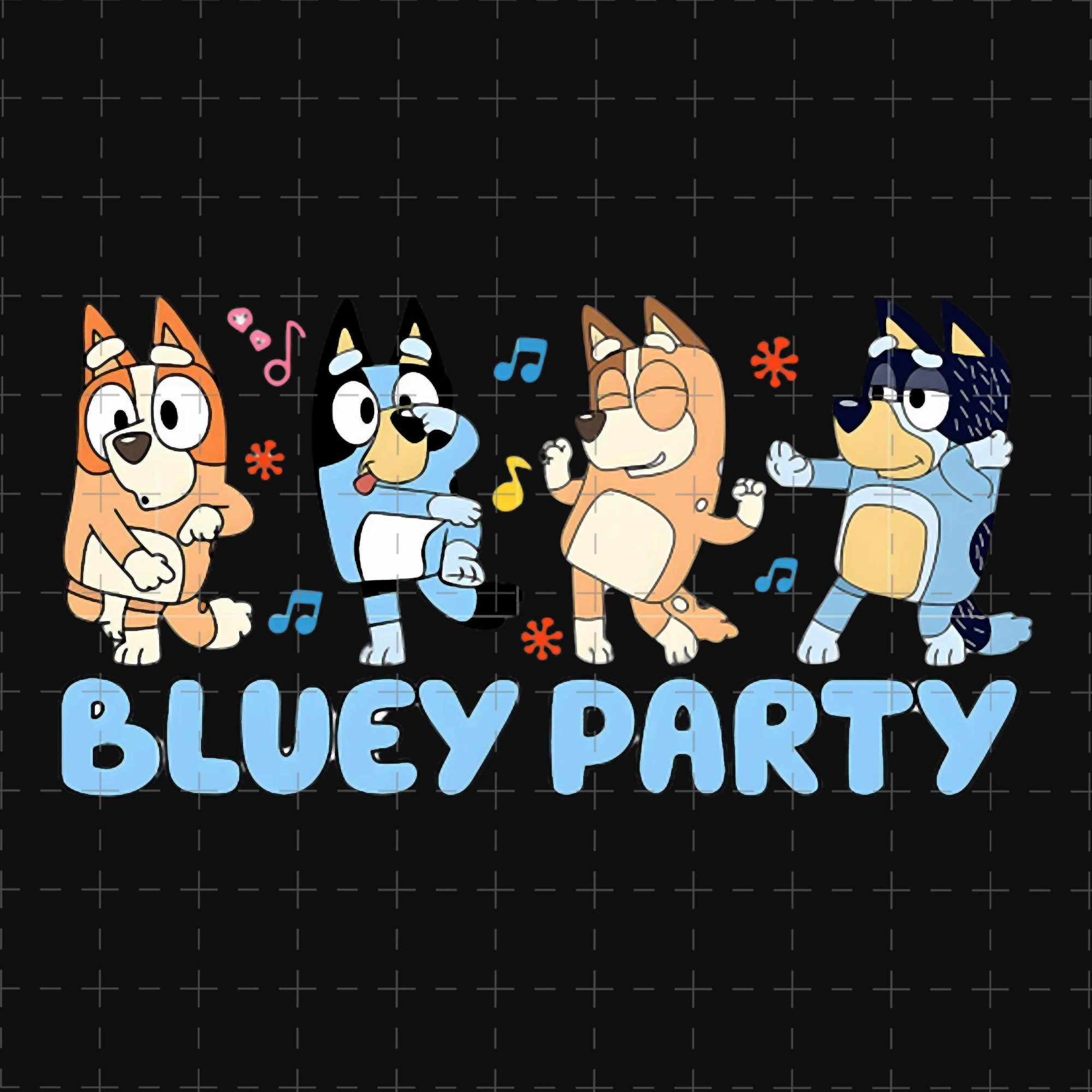 Bluey Party Png, Funny Bluey File Png, Digital File, Bluey F | Inspire ...