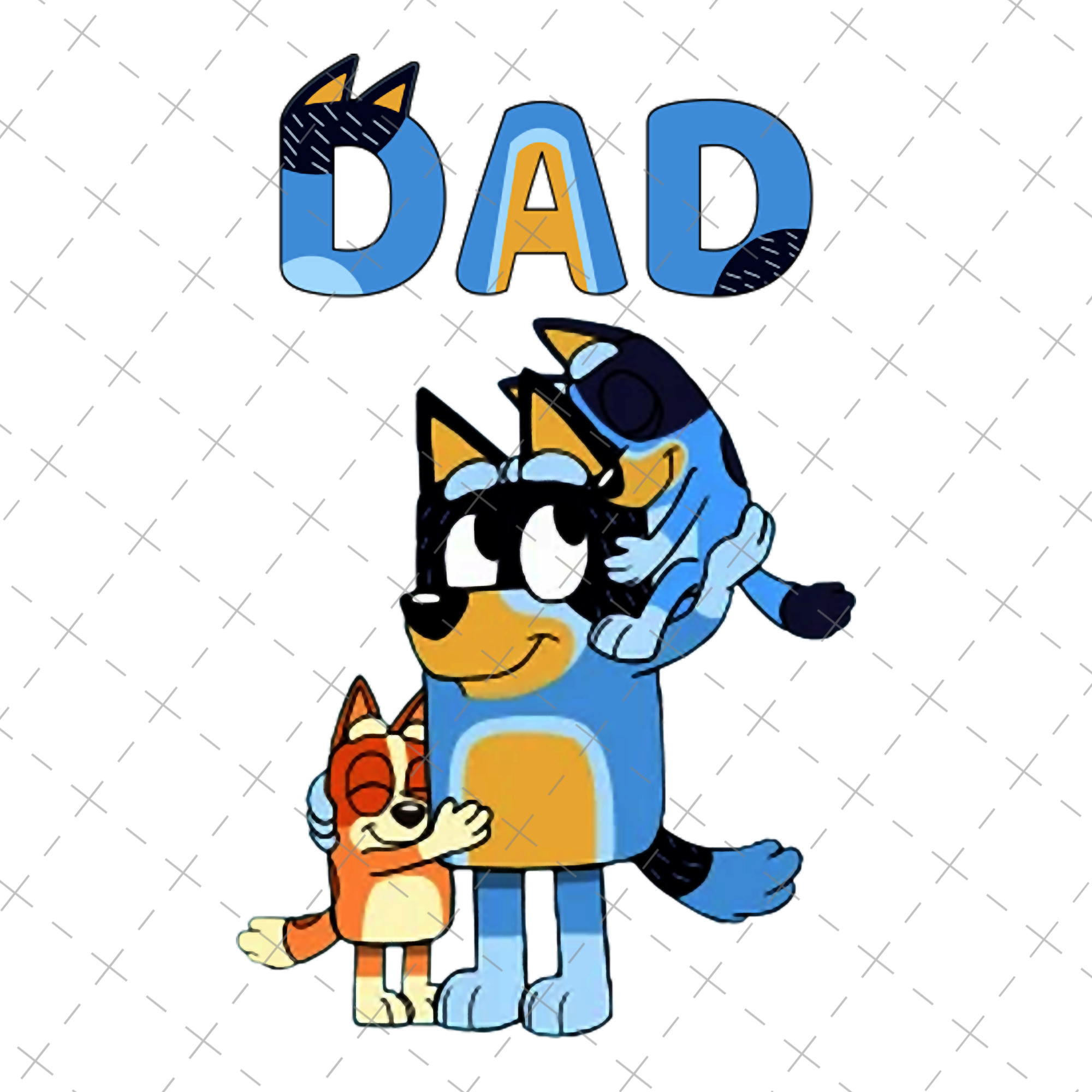 Family Bluey Dad, Bluey Family, Bluey Png | Inspire Uplift