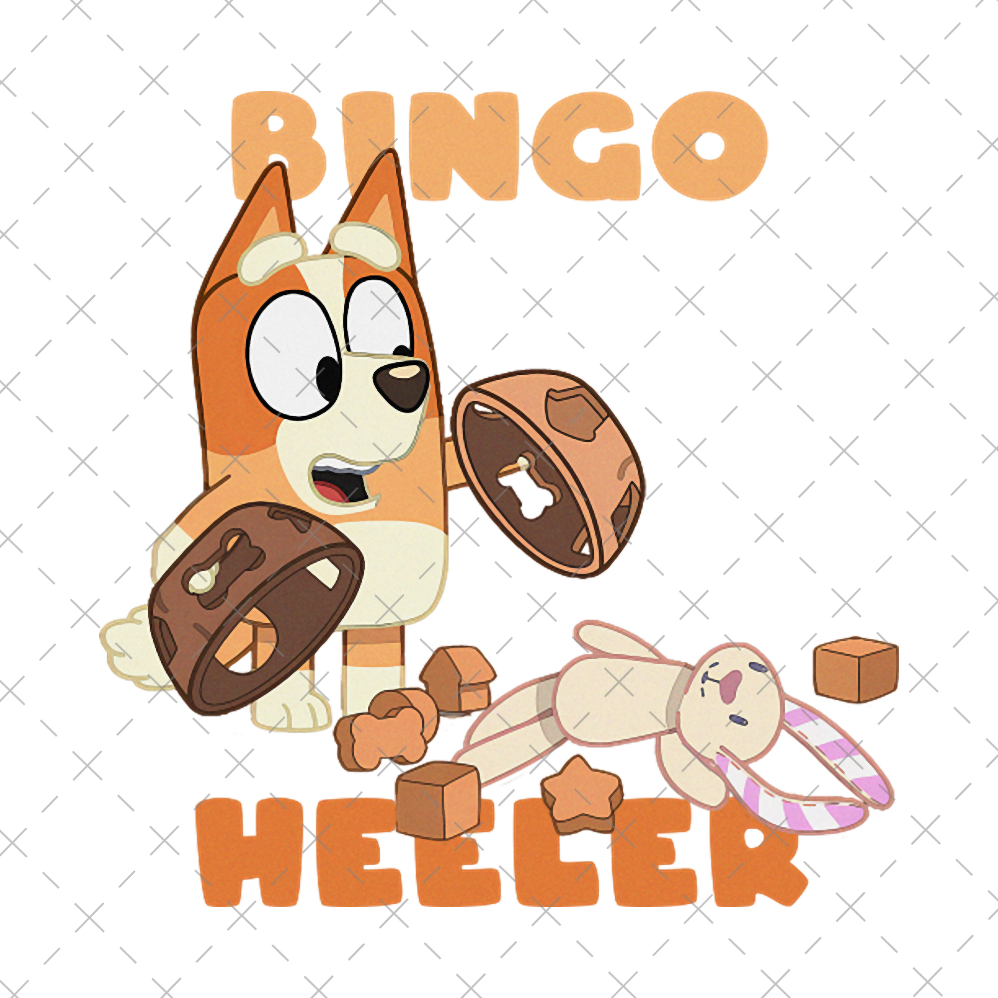 Bingo Bluey Png, bluey, bingo, bandit, chilli, bluey dad, bl - Inspire ...