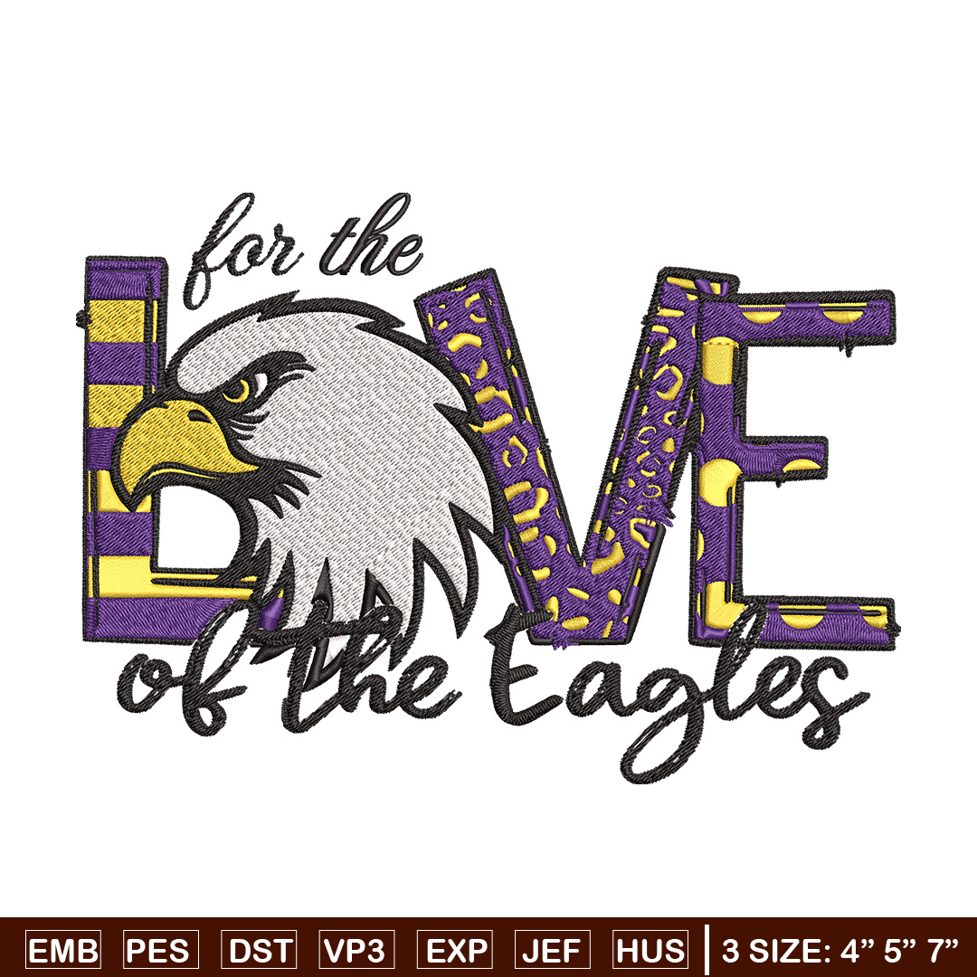 EVE University poster embroidery design, NCAA embroidery,Spo | Inspire ...