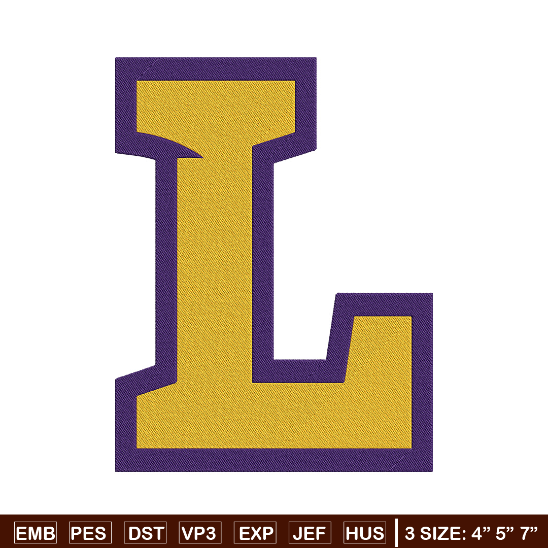 Lipscomb Bisons logo embroidery design, NCAA embroidery, Emb - Inspire ...
