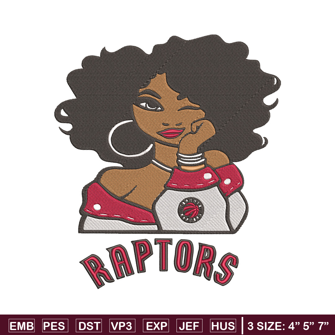 Toronto Raptors girl embroidery design, NBA embroidery, Spor | Inspire ...