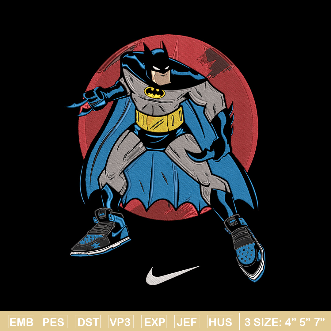 Batman poster Embroidery Design, Batman Embroidery, Embroide | Inspire ...