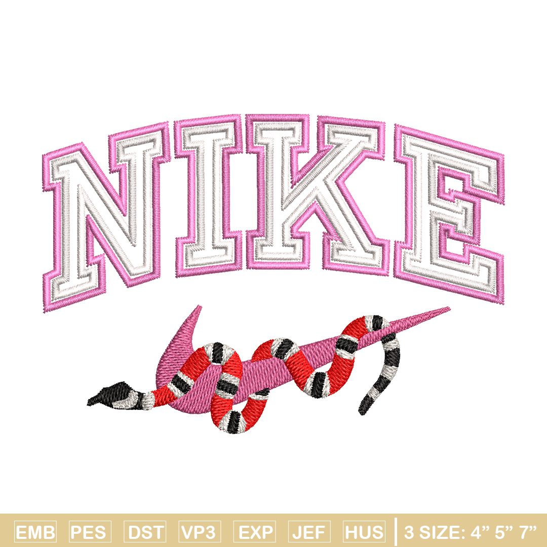Snake Embroidery | Inspire Uplift