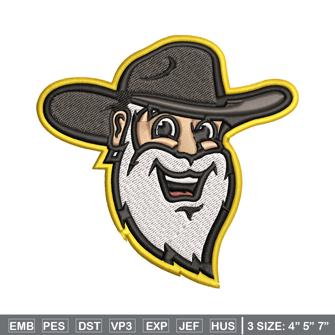 Appalachian State logo embroidery design, Sport embroidery, | Inspire ...