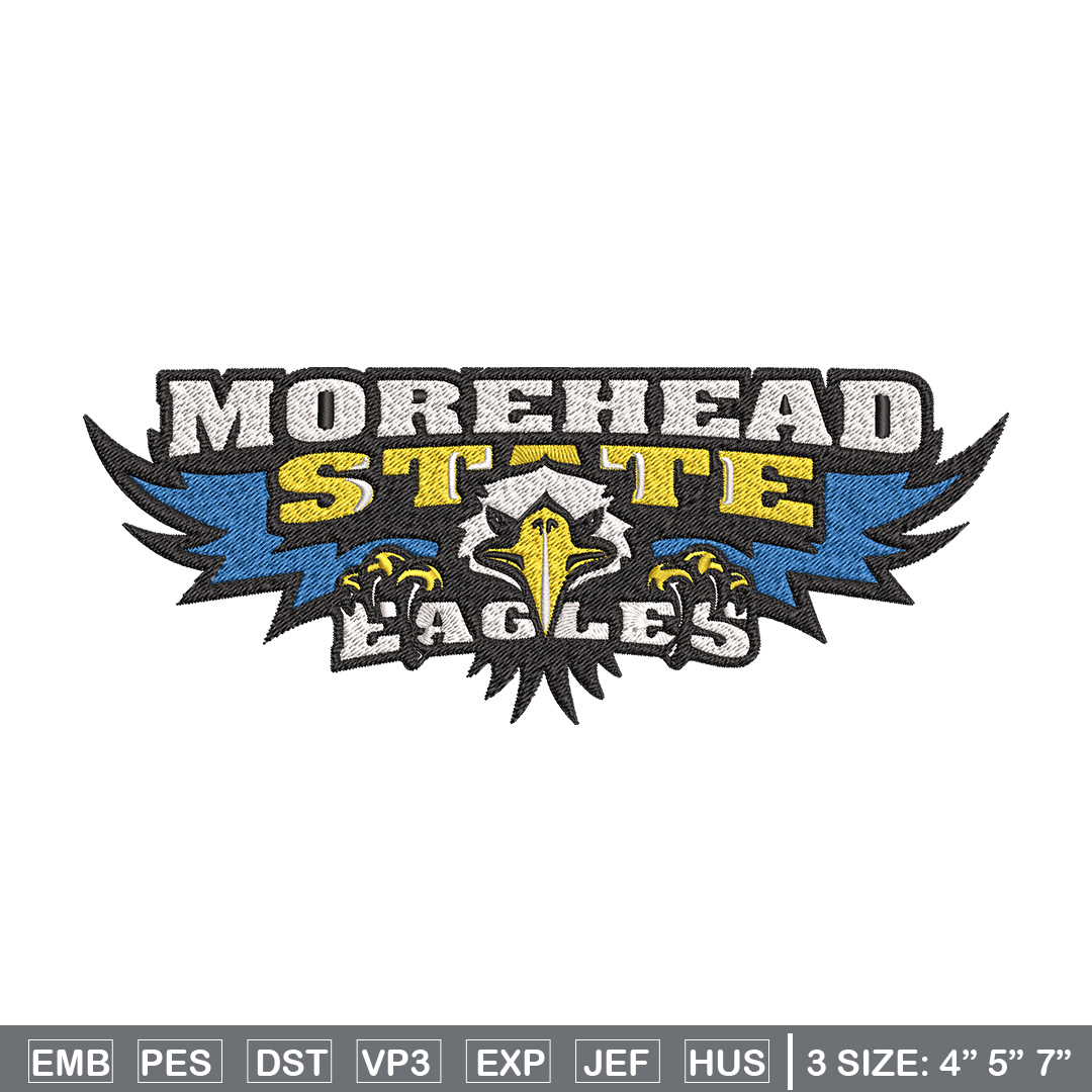 Morehead State logo embroidery design, NCAA embroidery,Sport | Inspire ...