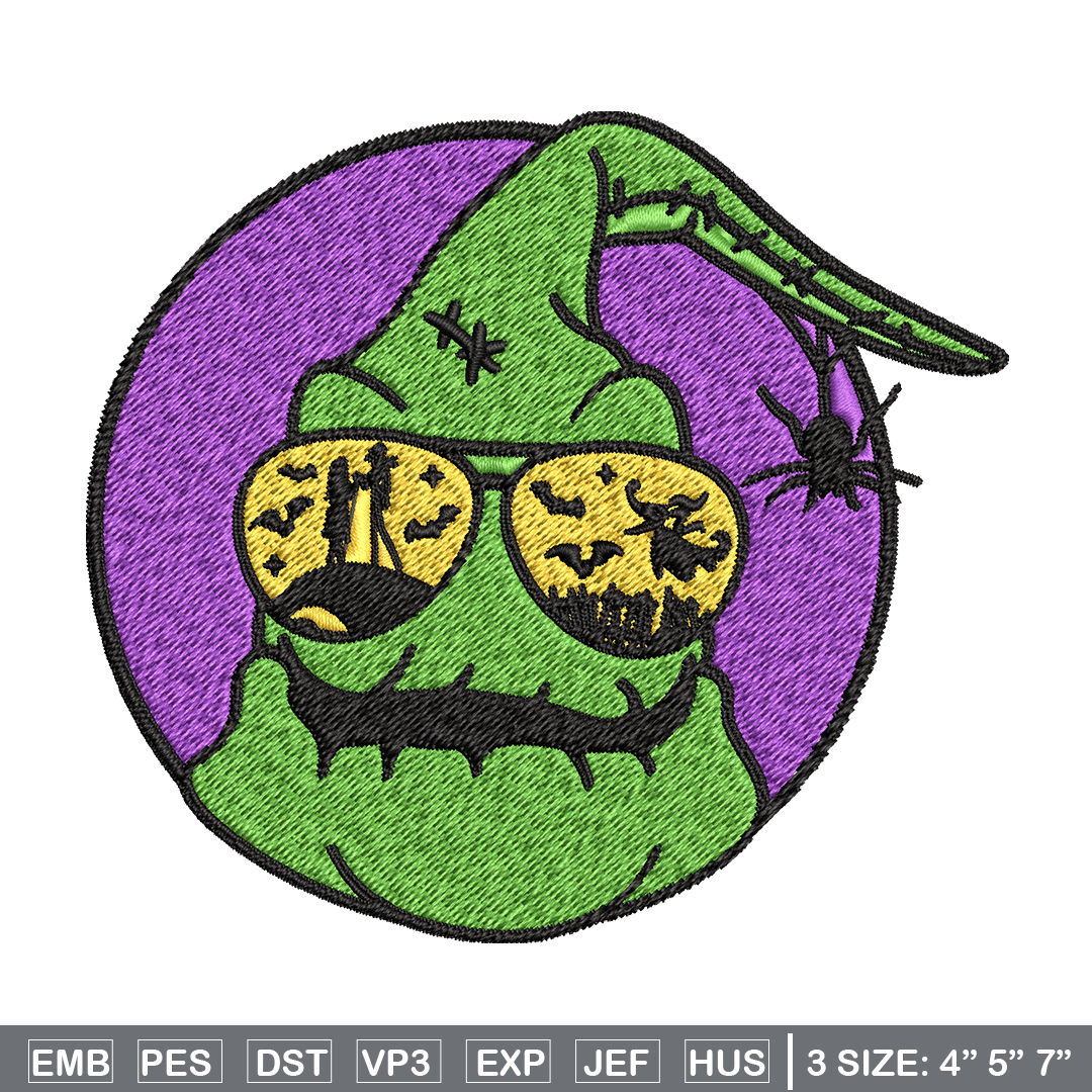 Oogie Boogie Man Embroidery design, Oogie Boogie Embroidery, | Inspire ...