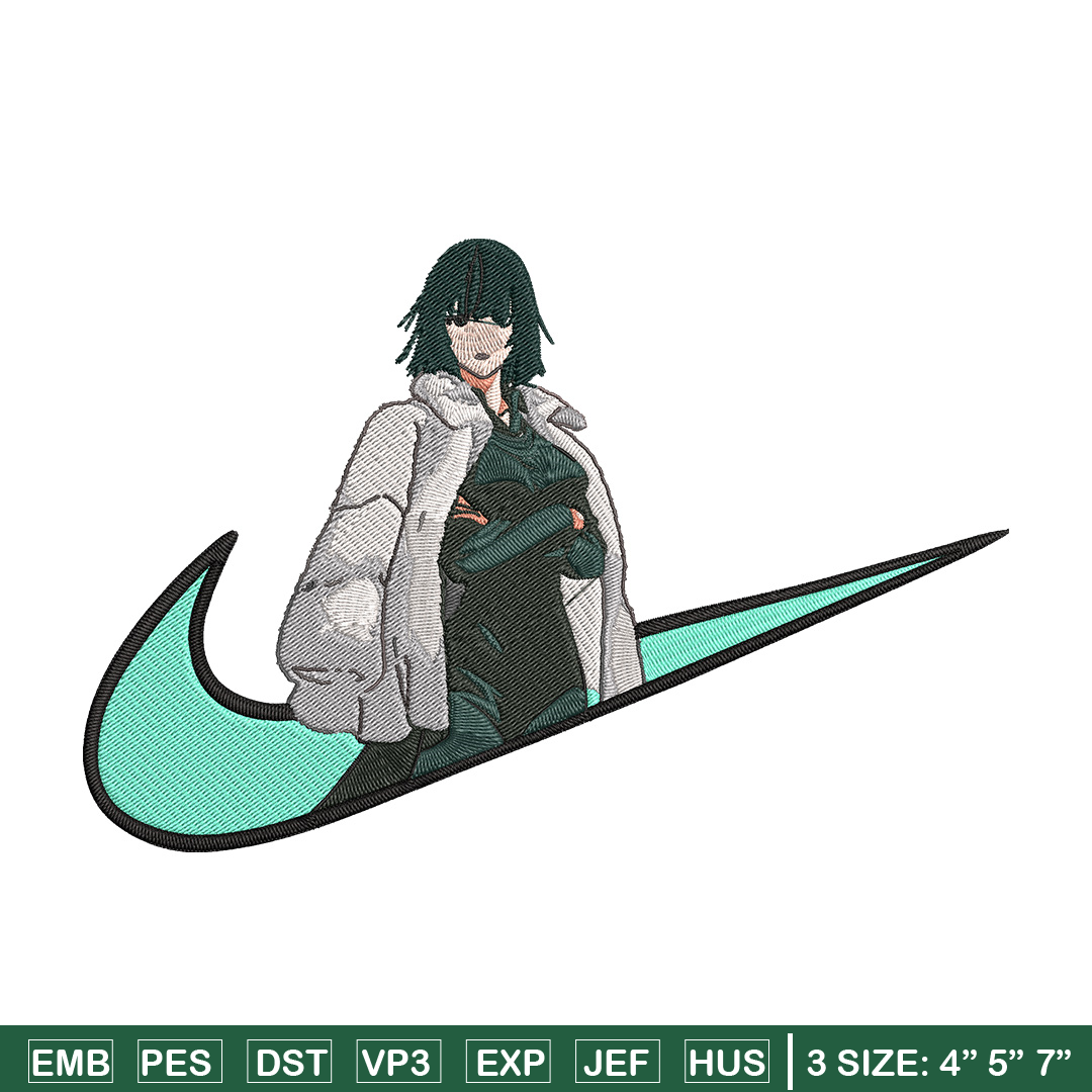 Fubuki nike Embroidery Design,One punch man Embroidery, Embr - Inspire ...