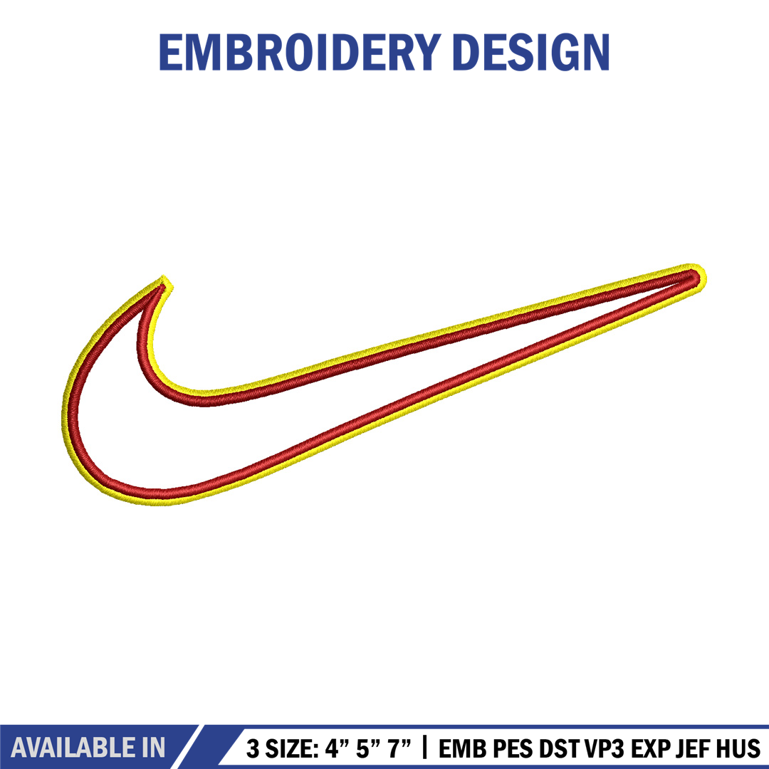 Nike logo embroidery design, Logo embroidery, Nike design, E | Inspire ...