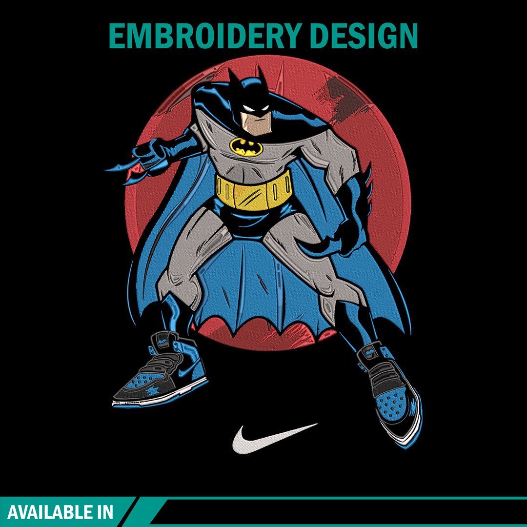 Batman poster Embroidery Design, Batman Embroidery, Embroide | Inspire ...