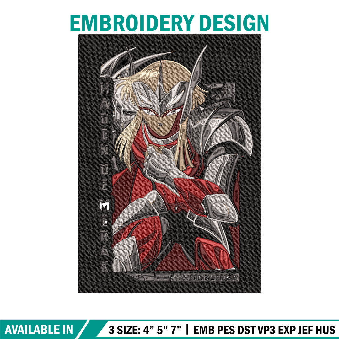 Hagen poster Embroidery Design, Saint Seiya Embroidery, Embr | Inspire ...