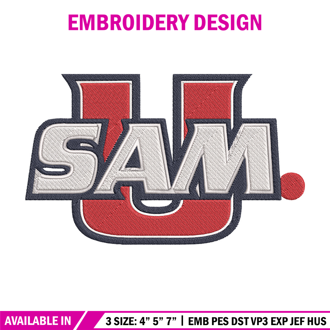 Samford University logo embroidery design, NCAA embroidery, | Inspire ...
