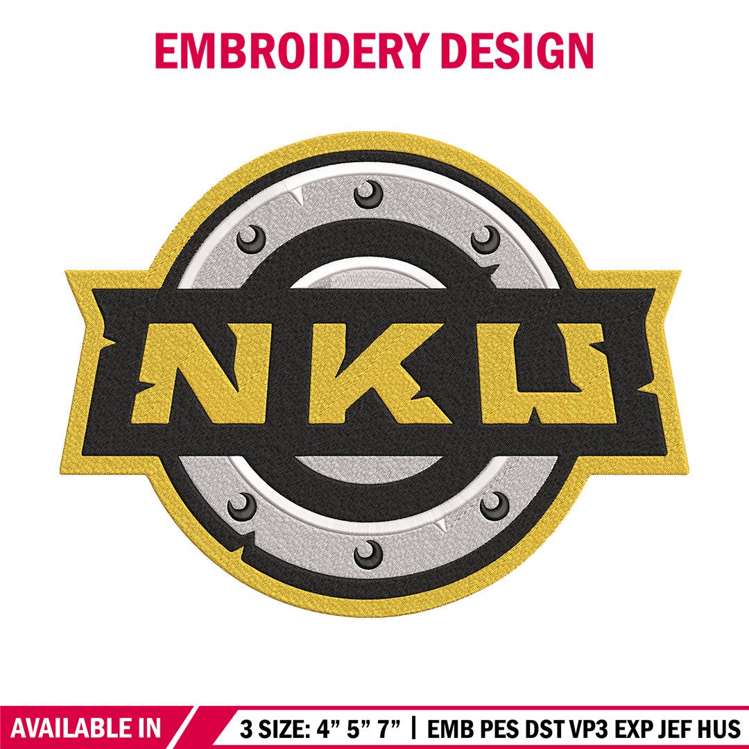 Northern Kentucky logo embroidery design, NCAA embroidery,Sp - Inspire ...