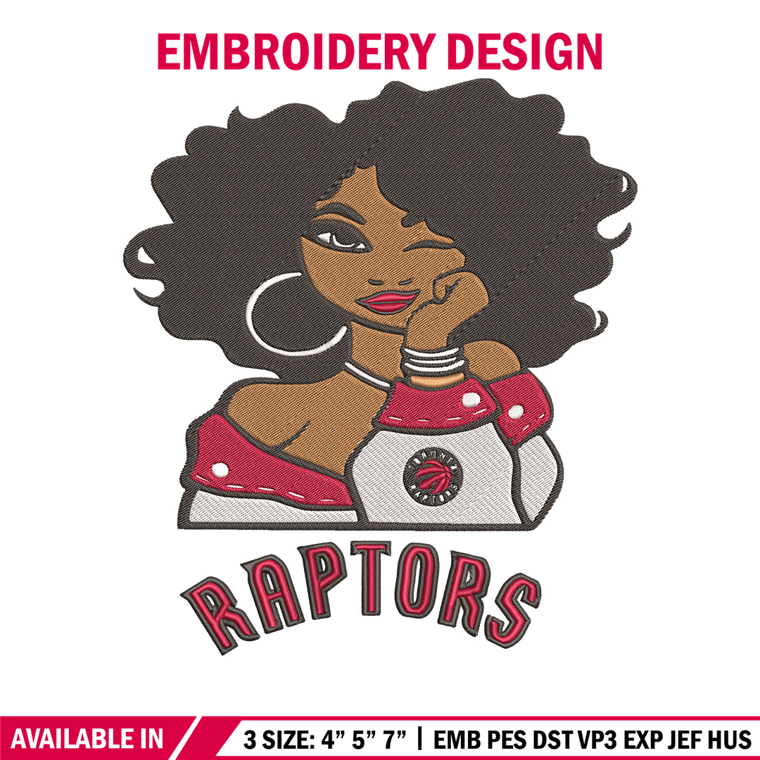 Toronto Raptors girl embroidery design, NBA embroidery, Spor | Inspire ...