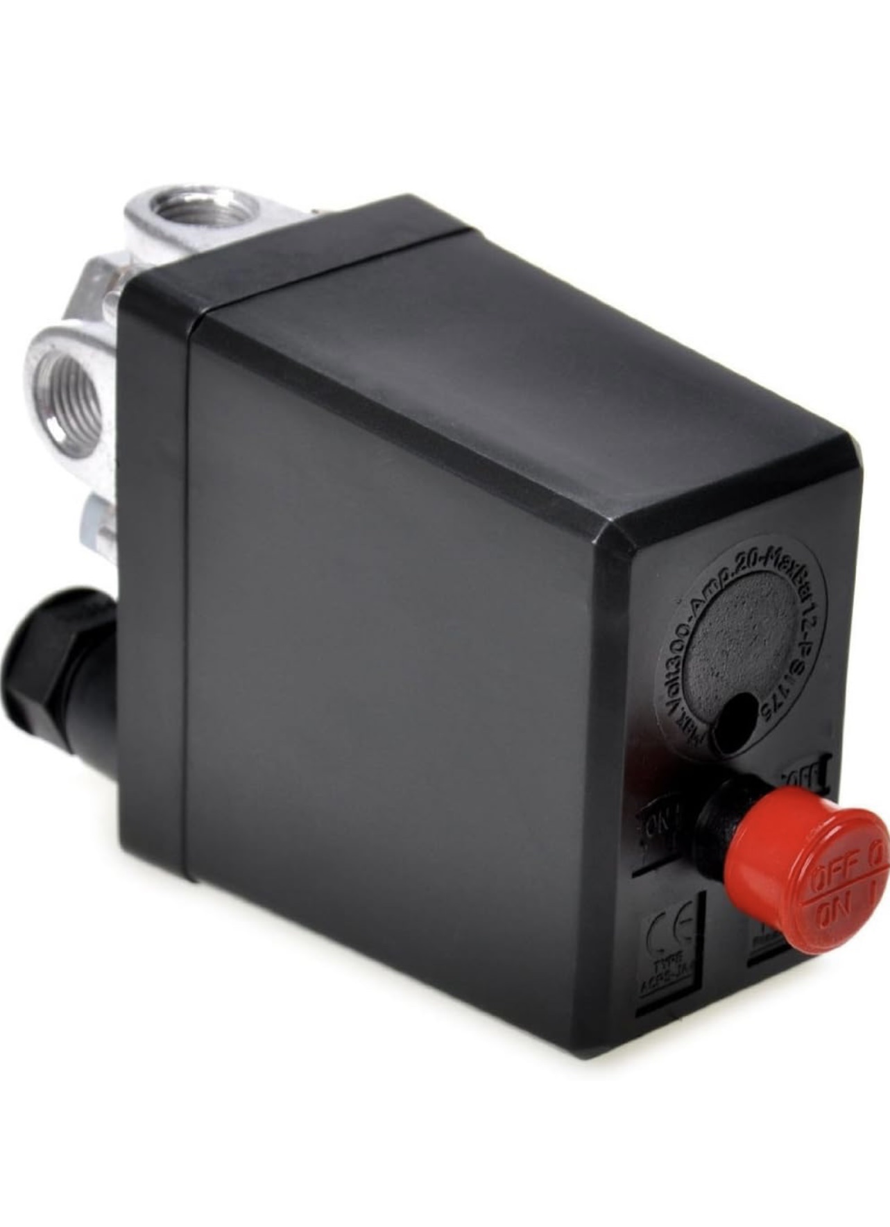 Air Compressor Pressure Switch Control Valve 90-120 PSI 240V | Inspire ...