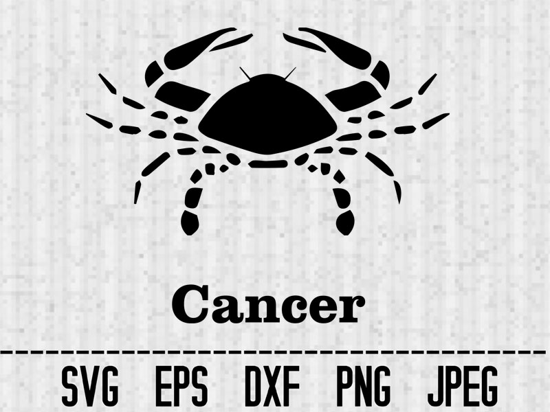 cancer zodiac svg - Inspire Uplift