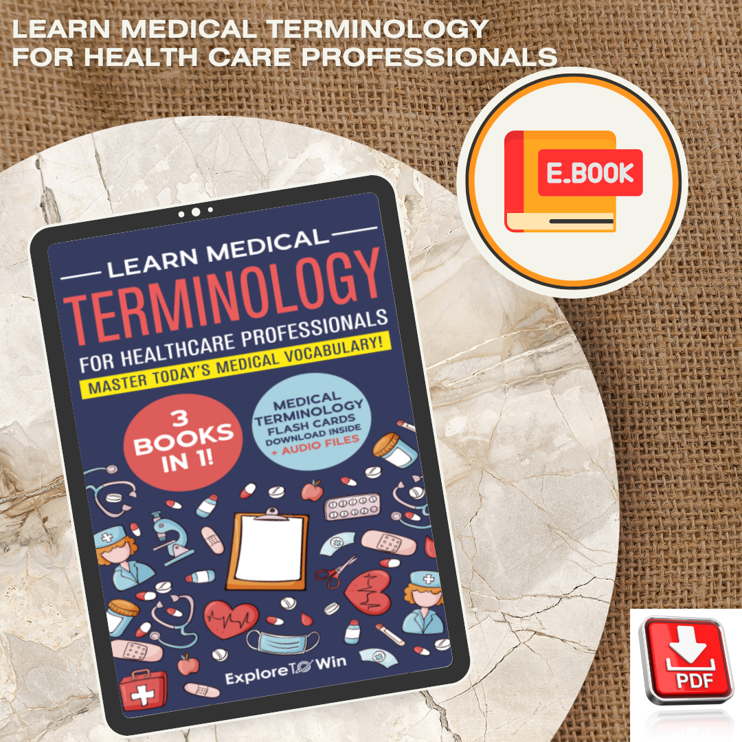 Learn Medical Terminology for Healthcare Professionals 3 Boo | Inspire ...
