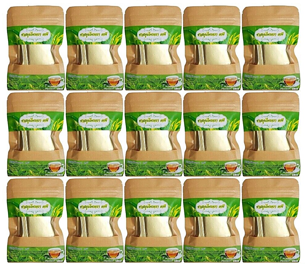 75 Sachets Tepee Tea ( 15 Packs ) Thai Herbal Tea - for musc - Inspire ...