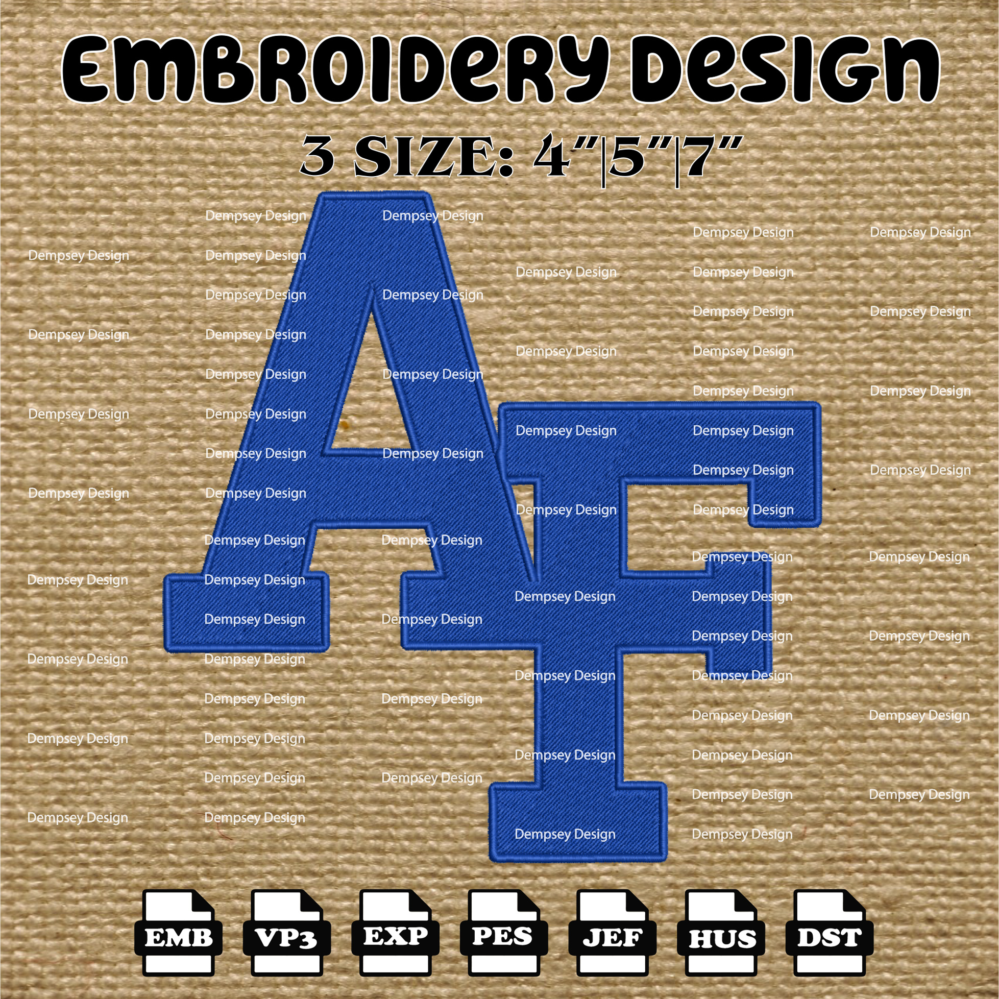 NCAA Air Force Falcons Logo Embroidery Designs, Embroidery F - Inspire ...