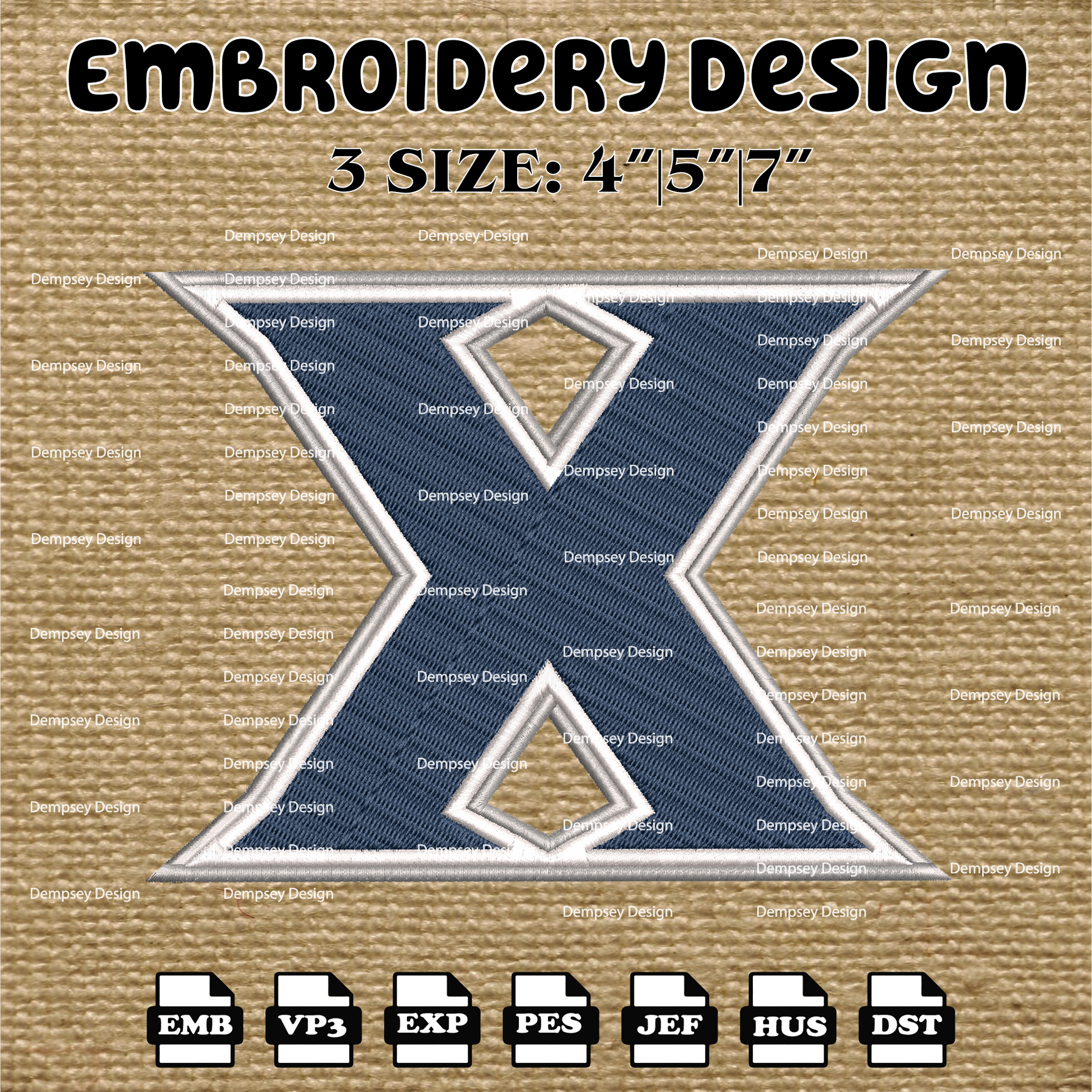 NCAA Xavier Musketeers Logo Embroidery Designs, NCAA Machine | Inspire ...