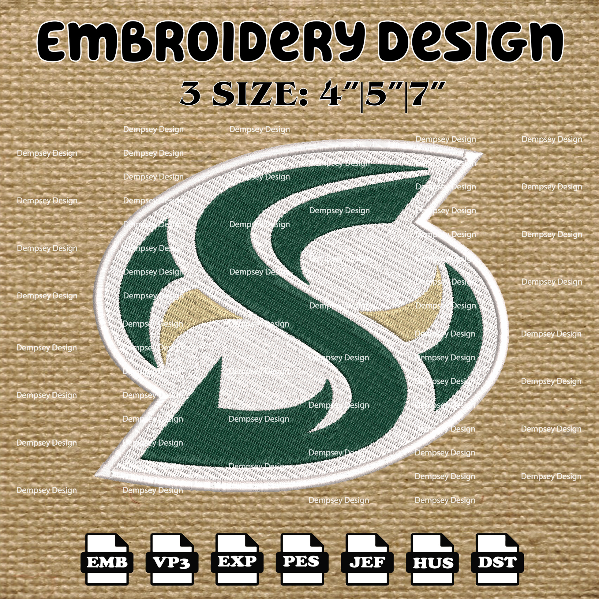 NCAA Sacramento State Hornets Logo Embroidery Designs, NCAA | Inspire ...