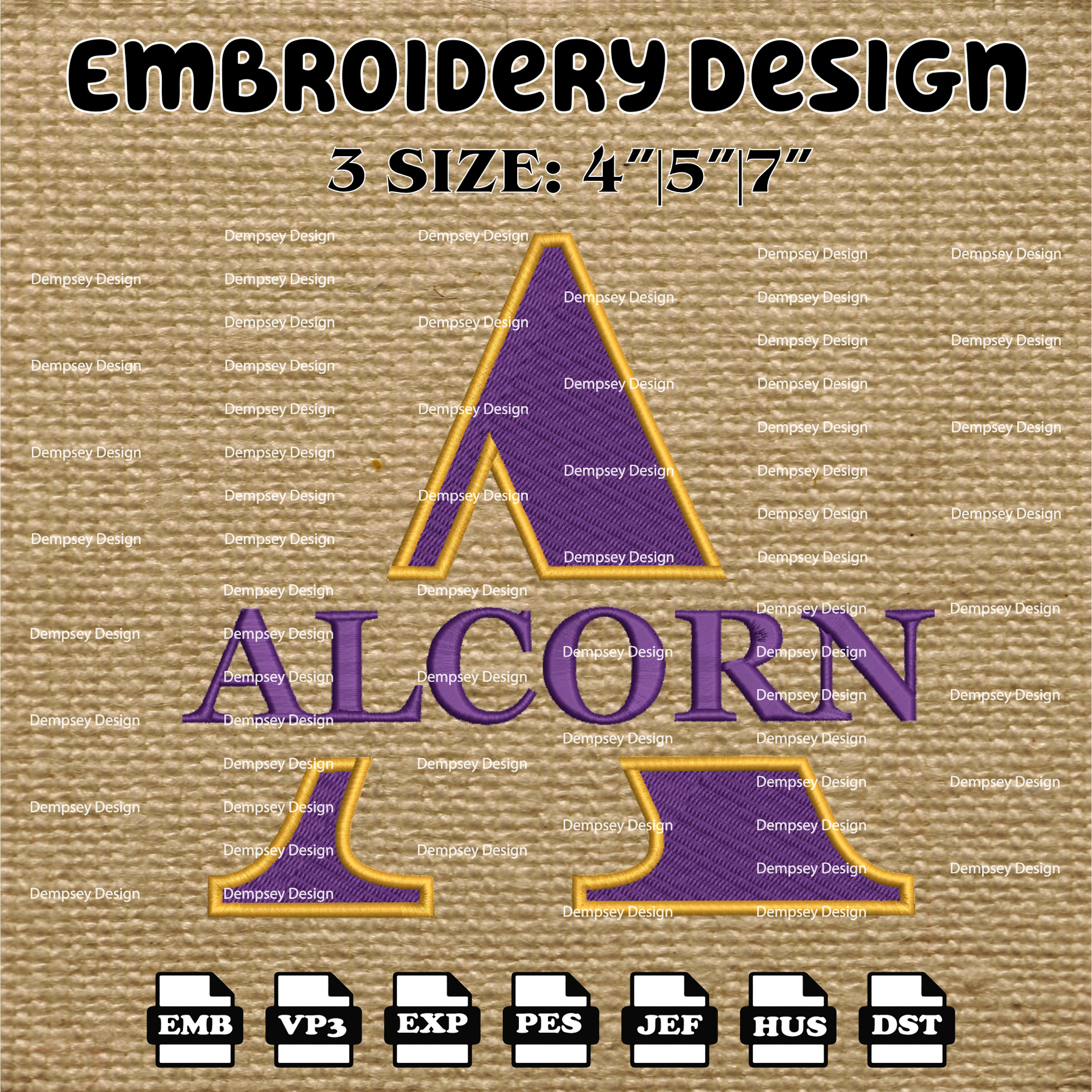 NCAA Alcorn State Braves Logo Embroidery Designs, NCAA Machi | Inspire ...