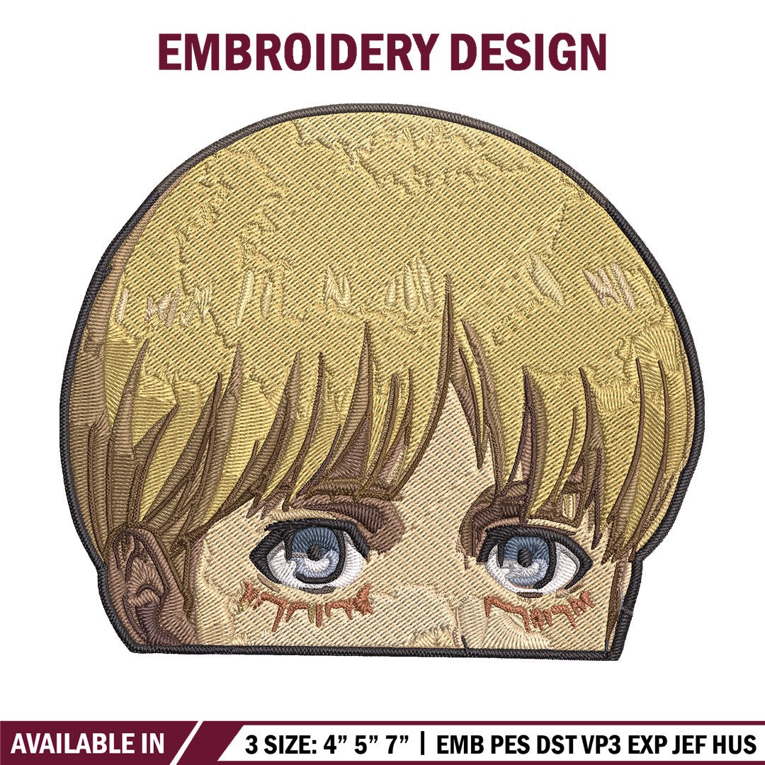 Armin Peeker Embroidery Design, Aot Embroidery, Embroidery F | Inspire ...