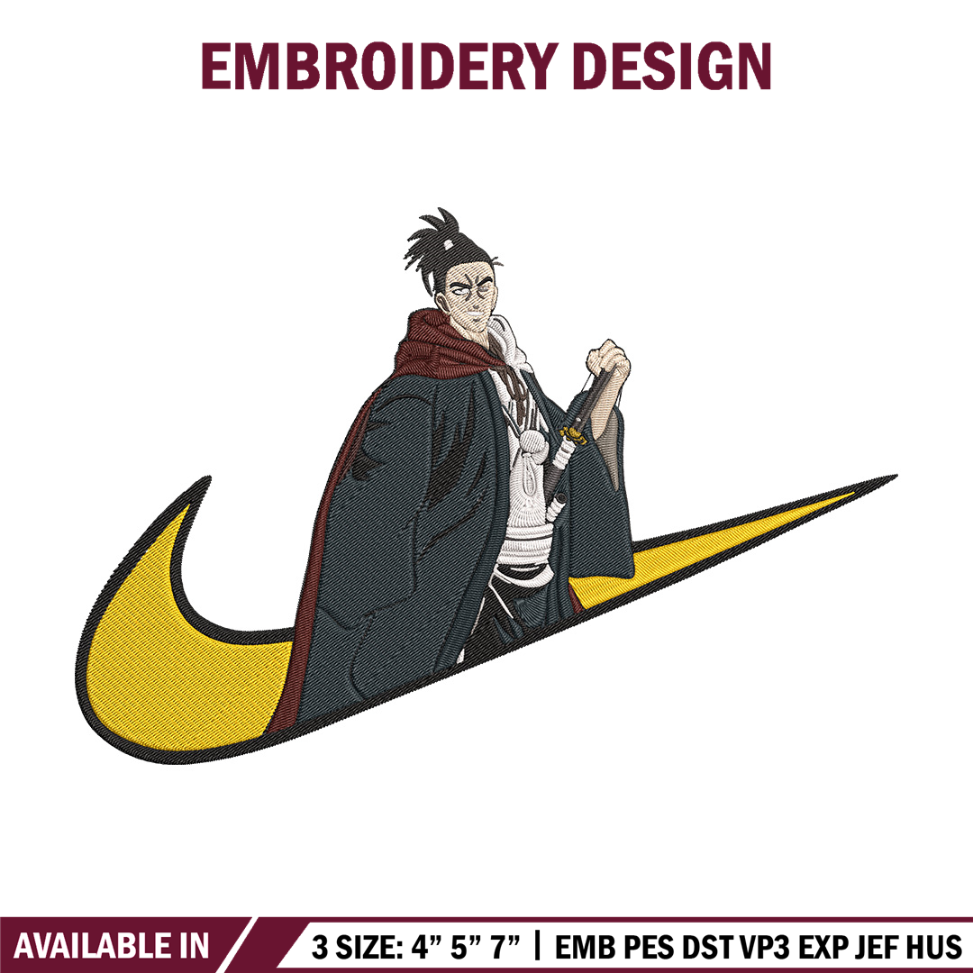 Atomic Embroidery Design, One punch man Embroidery, Embroide | Inspire ...