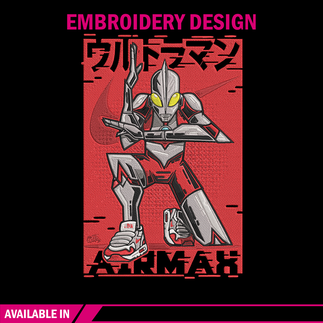 Ultraman poster Embroidery Design, Ultraman Embroidery, Embr - Inspire ...