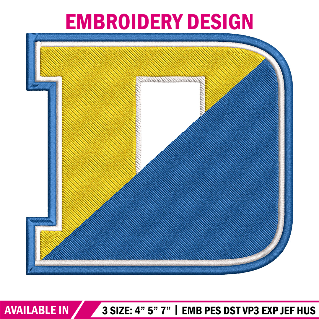 University of Delaware logo embroidery design,NCAA embroider | Inspire ...