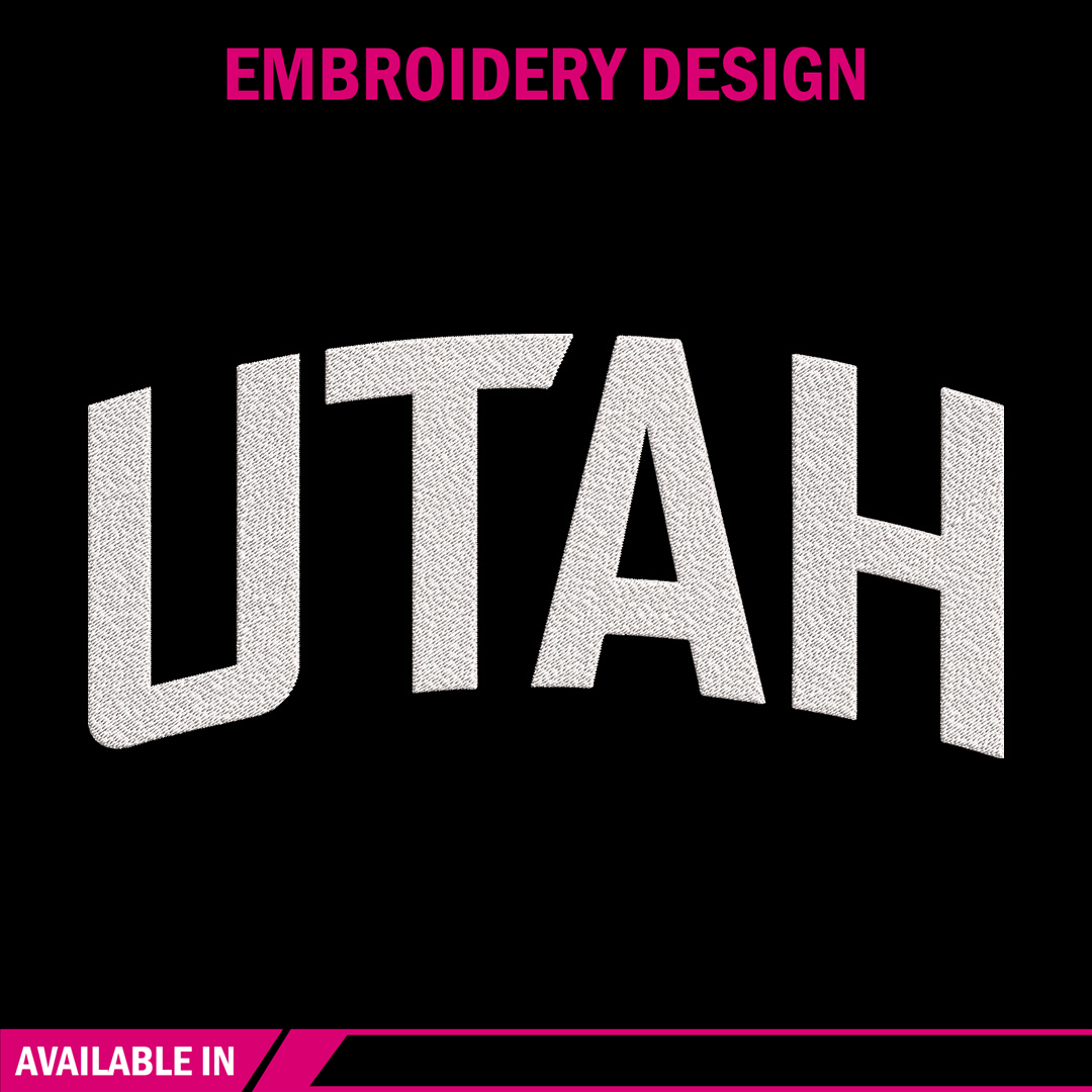 Utah Jazz logo embroidery design, NBA embroidery,Sport embro | Inspire ...