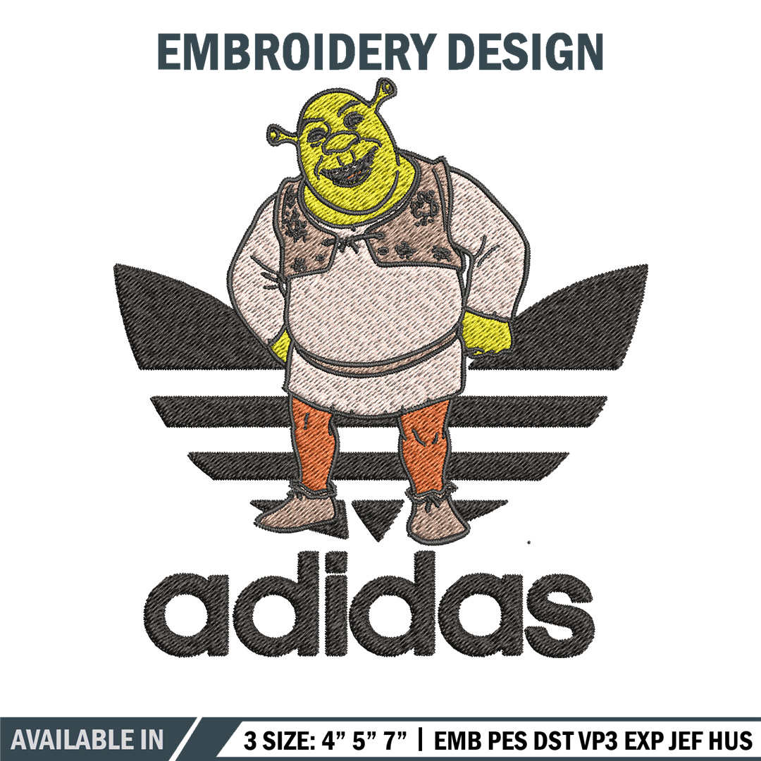 Monster adidas Embroidery Design, Adidas Embroidery, Embroid | Inspire ...