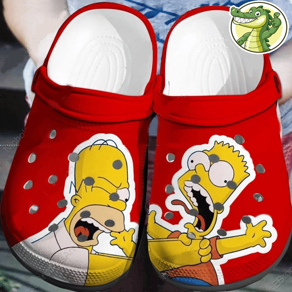 Custom Name The Simpsons Crocs Shoes, Crocs Clog Custom | Inspire Uplift